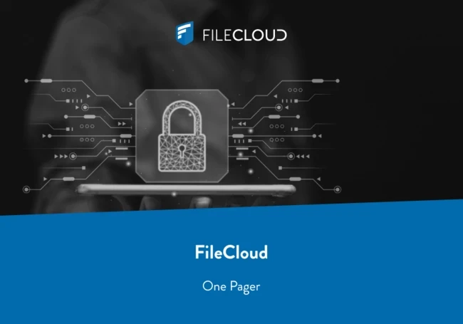FileCloud One Pager| Enterprise Tech News EM360Tech